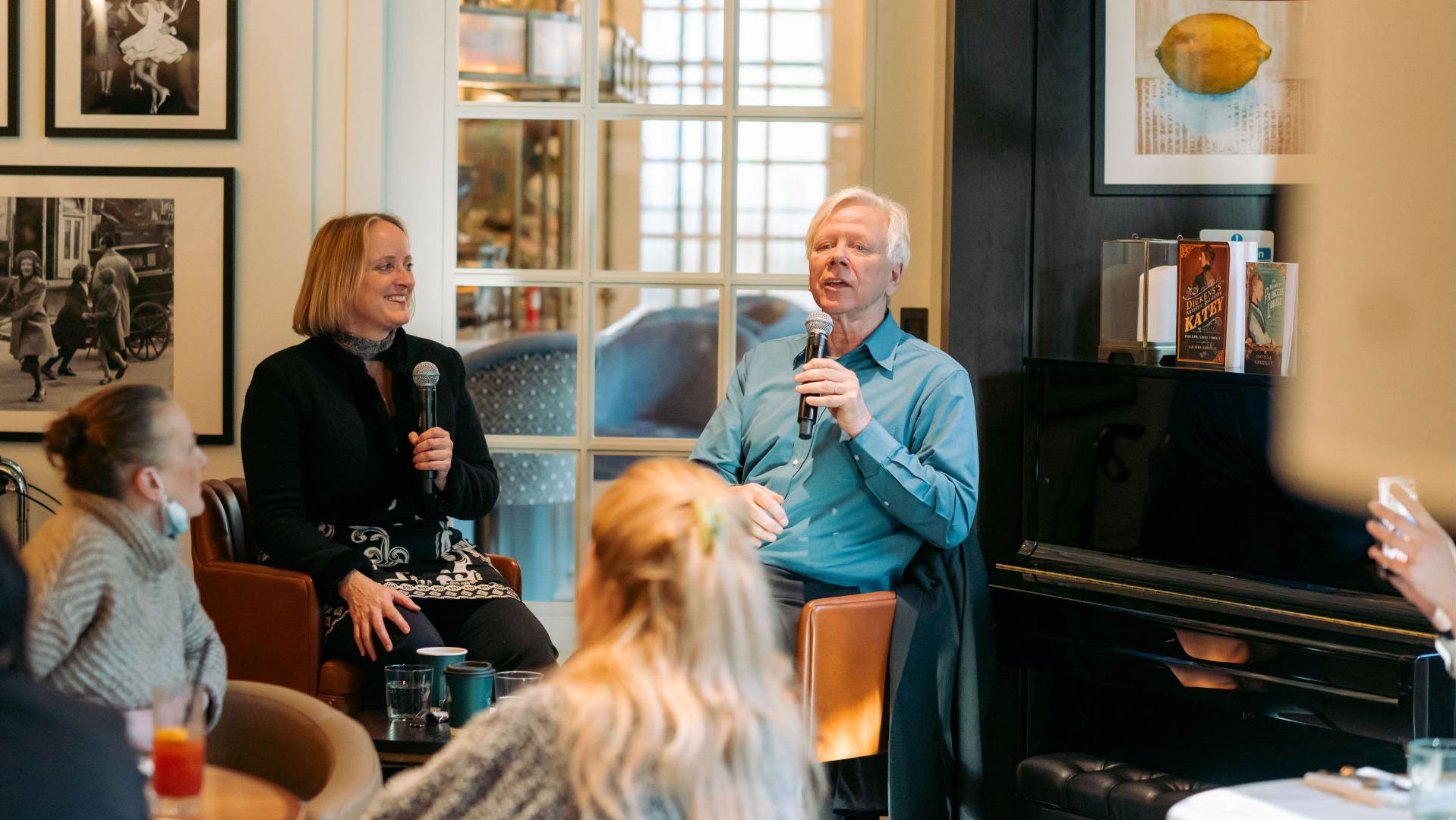 A Tantalising Talk with Lucinda Hawksley and Humphrey Hawksley ...
